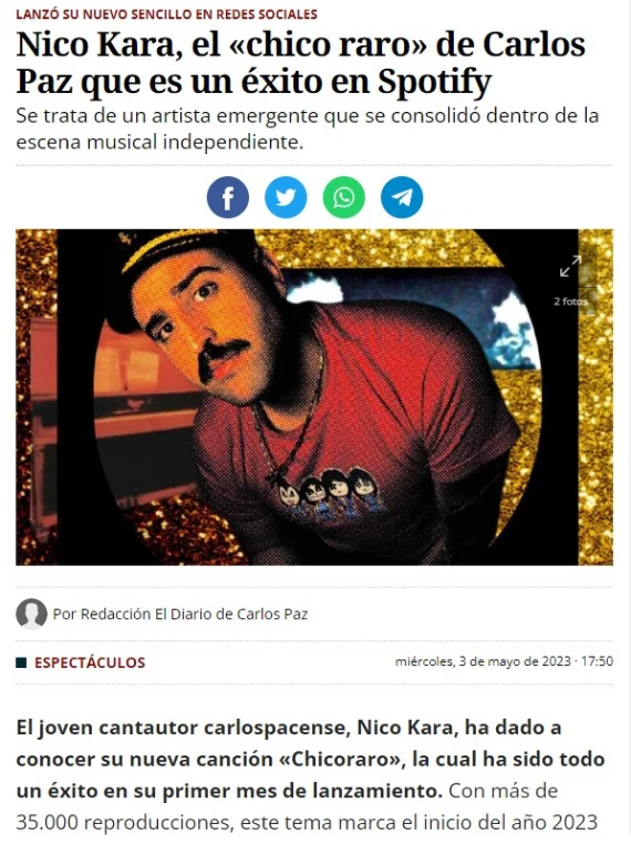 Nico Kara - Página Oficial